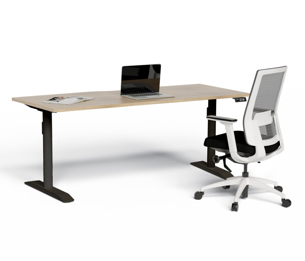 Motion Height Adjustable Desk - Round Leg | Enquire Now!